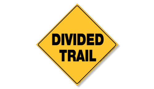 12" x 12" Reflective Trail Signs - Voss Signs