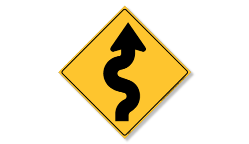 12" x 12" Reflective Trail Signs - Voss Signs