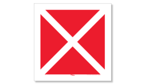 24" x 24" Fire Code Placards - Voss Signs