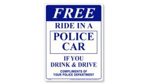 9" x 12" Semi Custom Free Ride Signs - Voss Signs