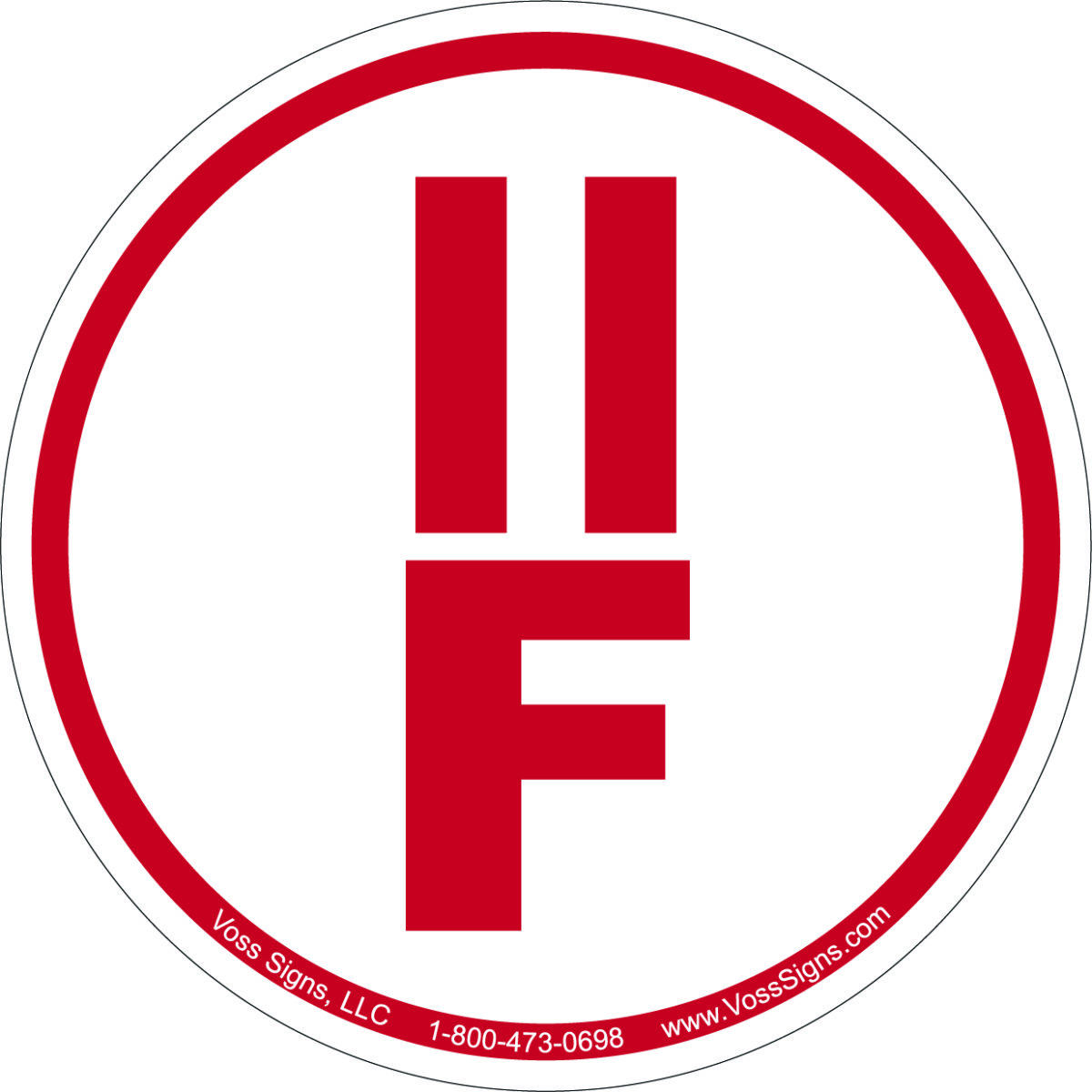 Truss Identification Signs - Voss Signs