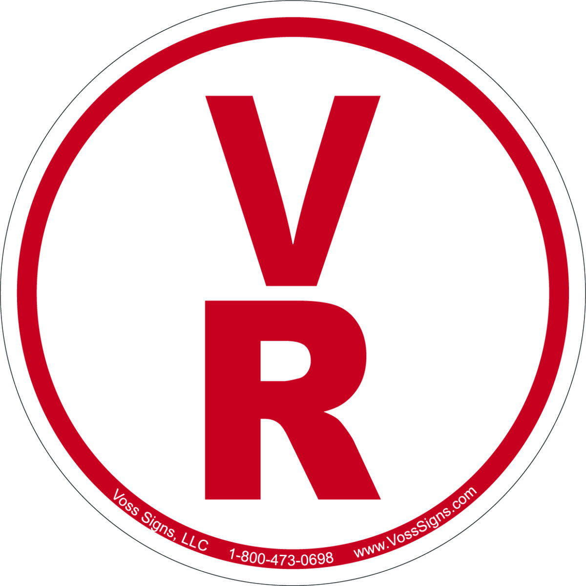 Truss Identification Signs - Voss Signs