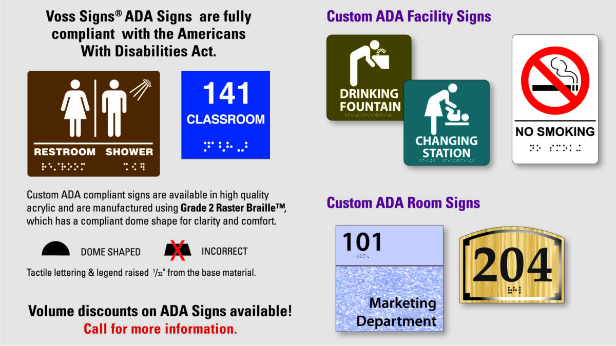 Custom ADA - Voss Signs