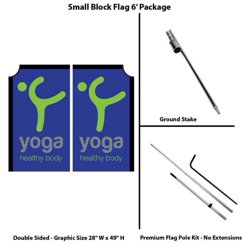 Block Flag Packages - Voss Signs