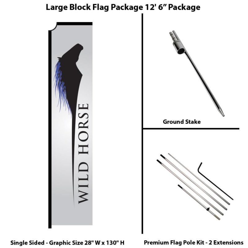Block Flag Packages - Voss Signs